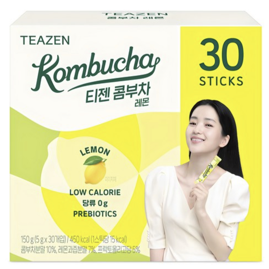 TEAZEN Kombucha Lemon 150g (5g x 30 sticks) | Shopee Malaysia