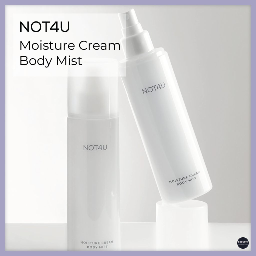 [Not4U] 🇰🇷 Moisture Cream Body Mist｜Spray-On Body Lotion｜Fast-Absorbing & Non-Sticky｜Wild Musk ...