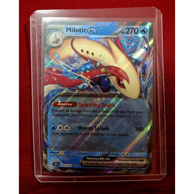 Milotic ex - 042/191[Surging Sparks] | Shopee Malaysia