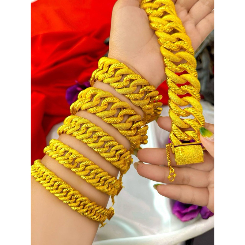 EMAS BANGKOK GELANG LIPAN ADIRA NEW DESIGN | Shopee Malaysia