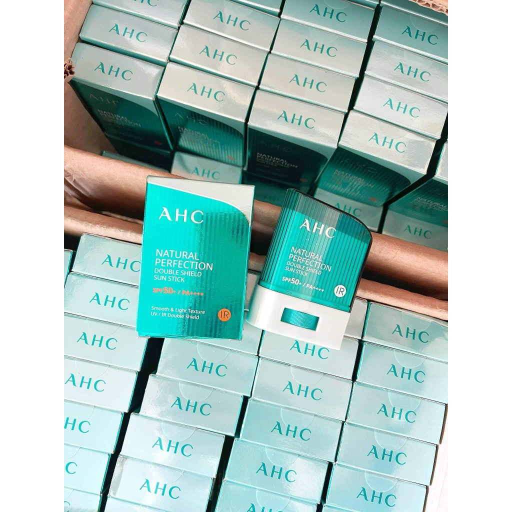 AHC Natural Perfection Double Shield Sun Stick SPF50+ PA++++ 22g. Exp 04/2026. | Shopee Malaysia