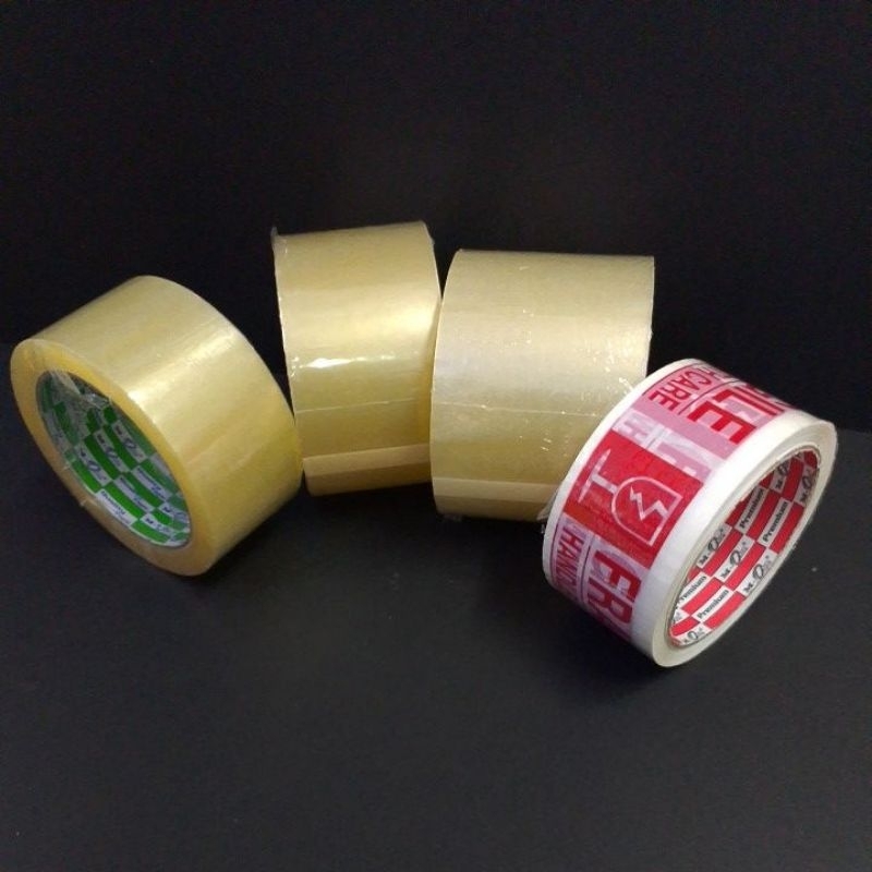 OPP tapes 48mm x 90yards Fragile transparent packaging clear adhesive ...