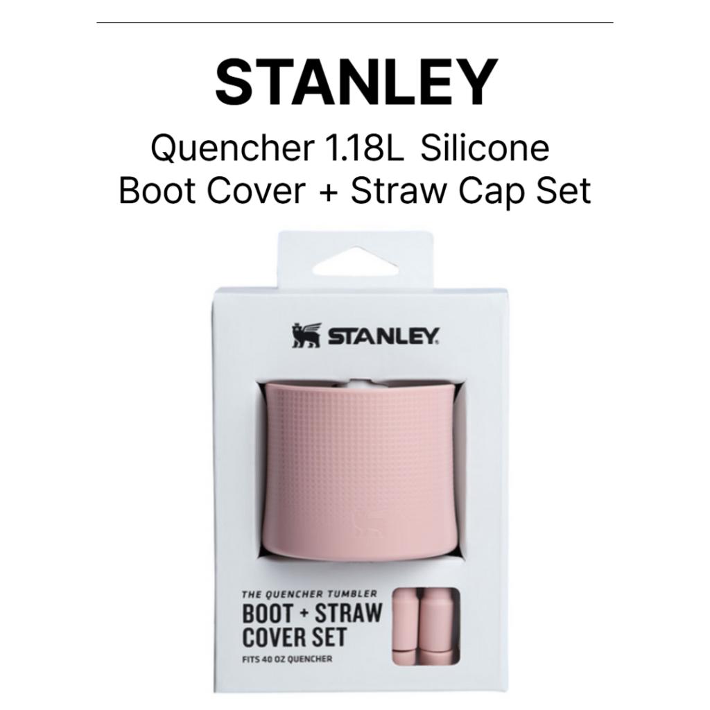 Stanley Quencher 1.18L Silicone Boot Cover + Straw Cap Set – Dustproof ...