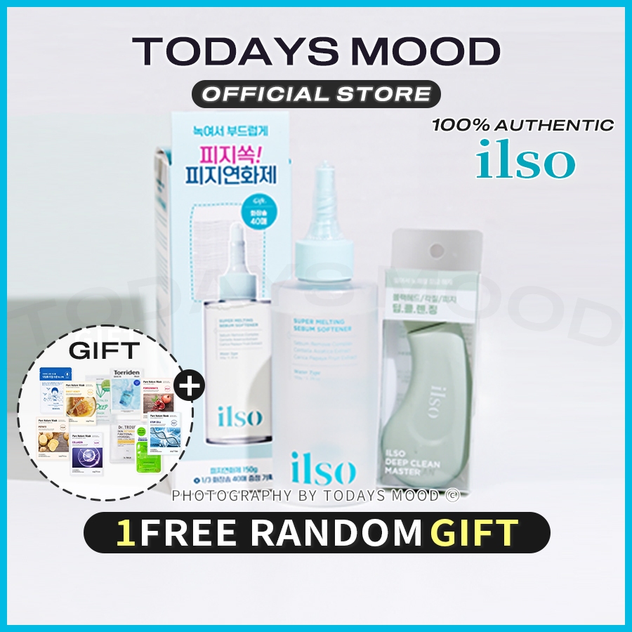 [ilso] Super Melting Sebum Softener 150mL Cotton Pad Set + Deep Clean ...