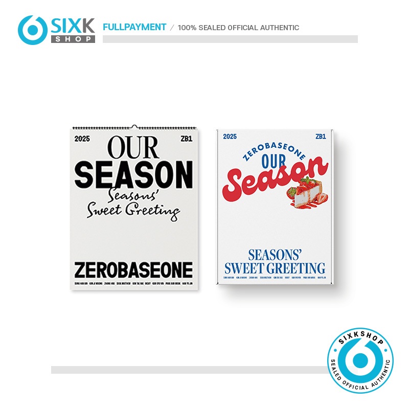 ZEROBASEONE) - 2025 Season's Greeting [OUR Season] | Shopee Malaysia