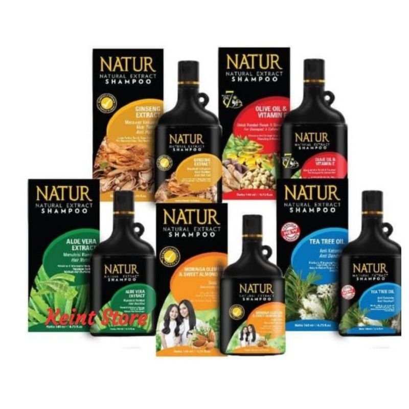 Natur Natural Shampoo Kemasan 140ml. | Shopee Malaysia