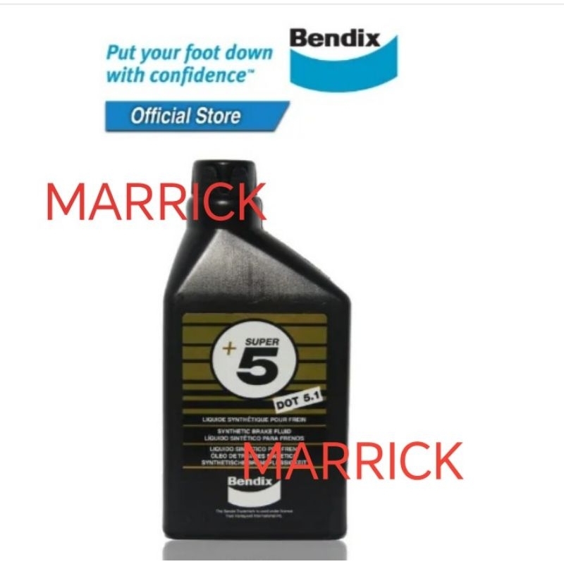 Bendix 5.1 brake fluid 485ml Genuine | Shopee Malaysia