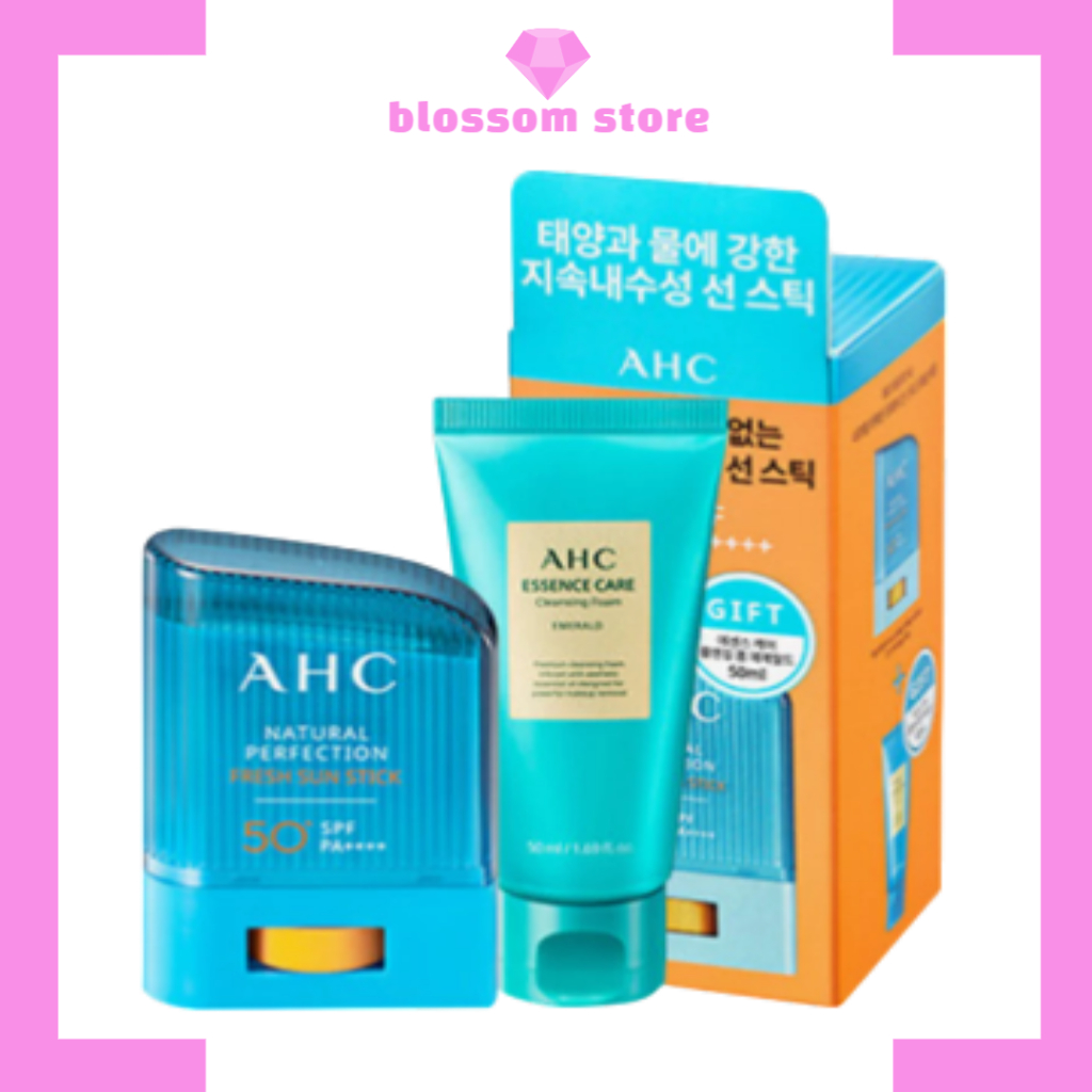 AHC Natural Perfection Fresh Sun Stick Special Set│k-beauty sunscreen ...
