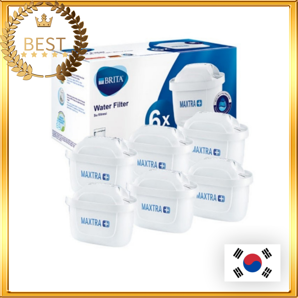 [Brita] MAXTRA Plus Water Filter Cartridges 6EA+ With FREEBIES | Shopee ...