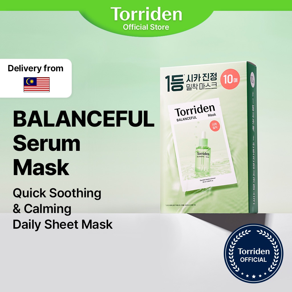 [Torriden Official] BALANCEFUL Cica Sheet Mask for skin Soothing and ...