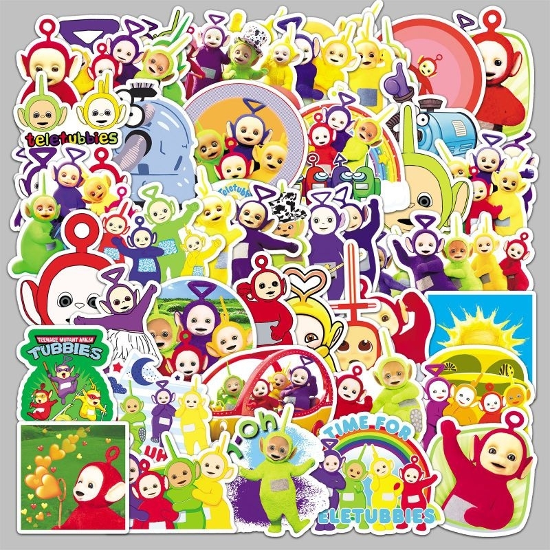 Teletubbies 50pcs/set cute sticker | Shopee Malaysia