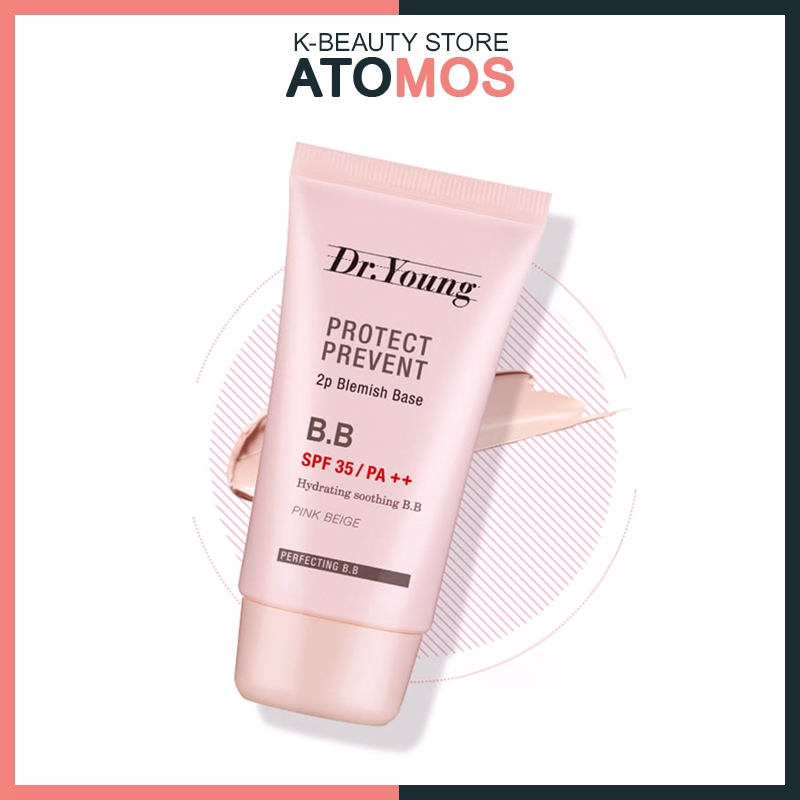 [DR.YOUNG]2P Blemish makeup Base Natural Brightening SPF35/PA++ pink beige korean beauty korea ...