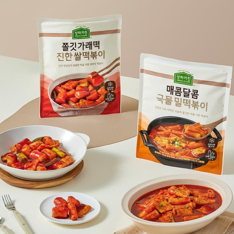 SANNGHA Kitchen Tteokbokki 2-piece set (Rich rice tteokbokki + Soup ...