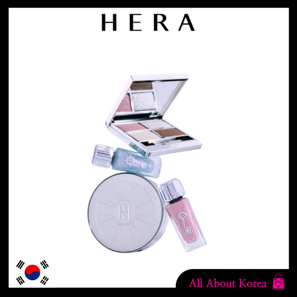 [HERA]2024 Holiday Collection Deramscape Voyage(Black Cushion Foundation& Sensual Holiday Lip ...