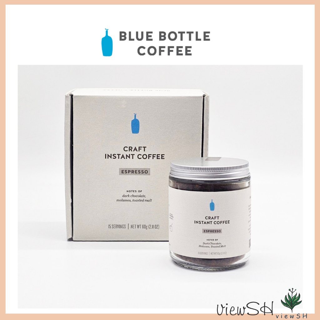 [BLUE BOTTLE] Coffee Craft Instant Coffee Espresso 60g | Shopee Malaysia