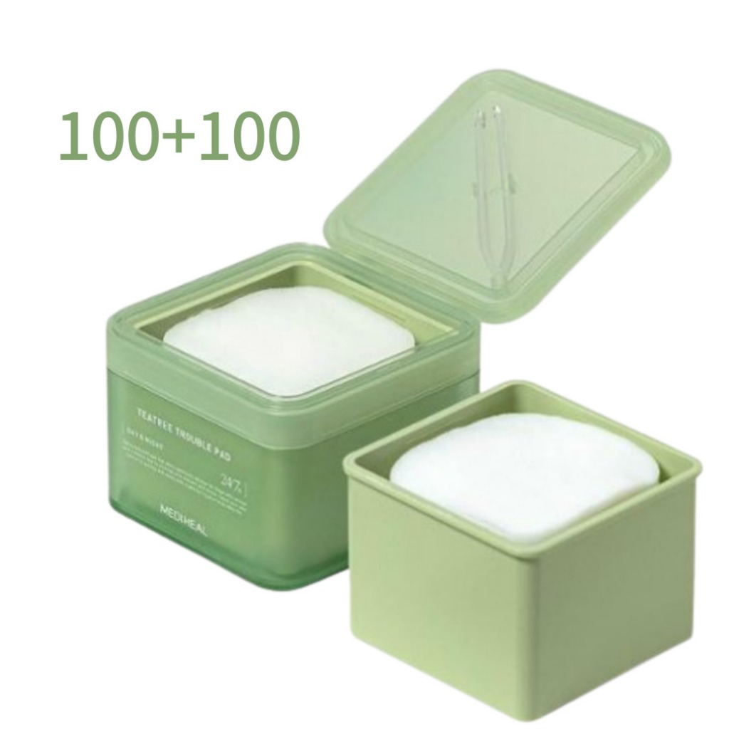 MEDIHEAL Teatree Trouble Facial Toner Pads with Tea Tree ...