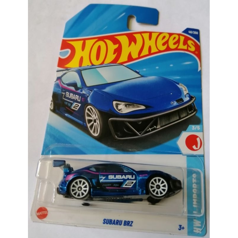 Hotwheels Subaru BRZ Blue 25B | Shopee Malaysia