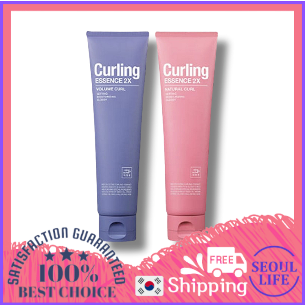 MISE EN SCENE Curling Essence 2X 150mL 2types / Volume Curl & Natural ...