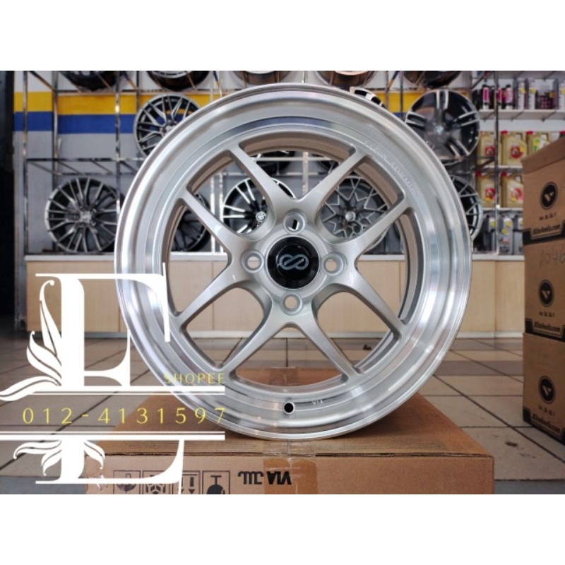 NEW SPORT RIM 15 INCH ENKEI CPS RM940 4PC MYVI VIVA BEZZA VIOS (KENA ...