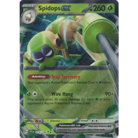 Pokemon Card - Spidops ex - 019/198 - Ultra | Shopee Malaysia