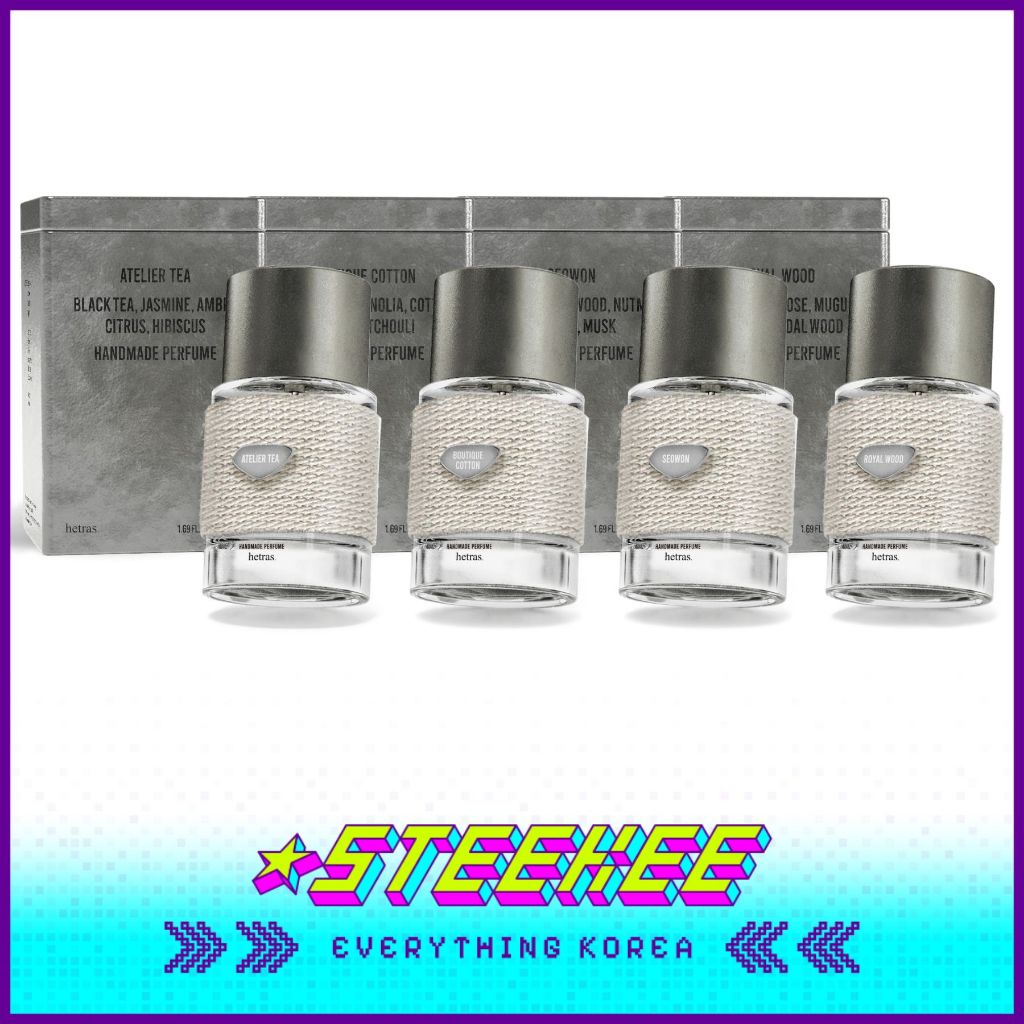 Hetras Korea Atelier Handmade Perfume Tea Boutique Cotton Seowon Royal Wood 50ml Steekee 3051 ...