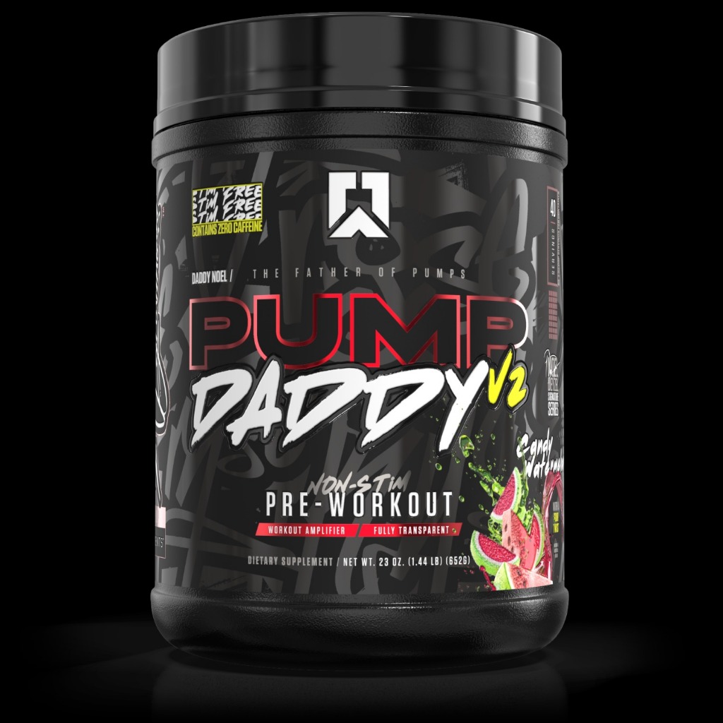 Ryse Pump Daddy V2 Pre-Workout | Non-Stim Pre-Workout | Caffeine Free ...