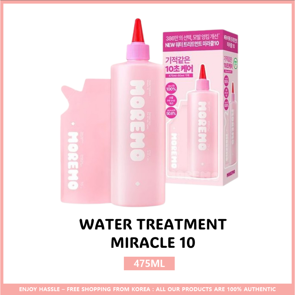 (2024 New) MOREMO Water Treatment MIRACLE 10 (200ml / 475ml/475ml+80ml (Olive young edition ...