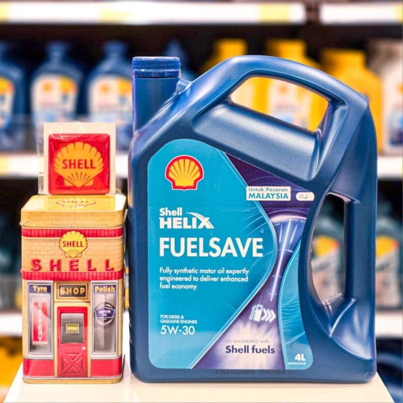 Shell Helix FUELSAVE 5W-30 4L + FREE Gift | Shopee Malaysia