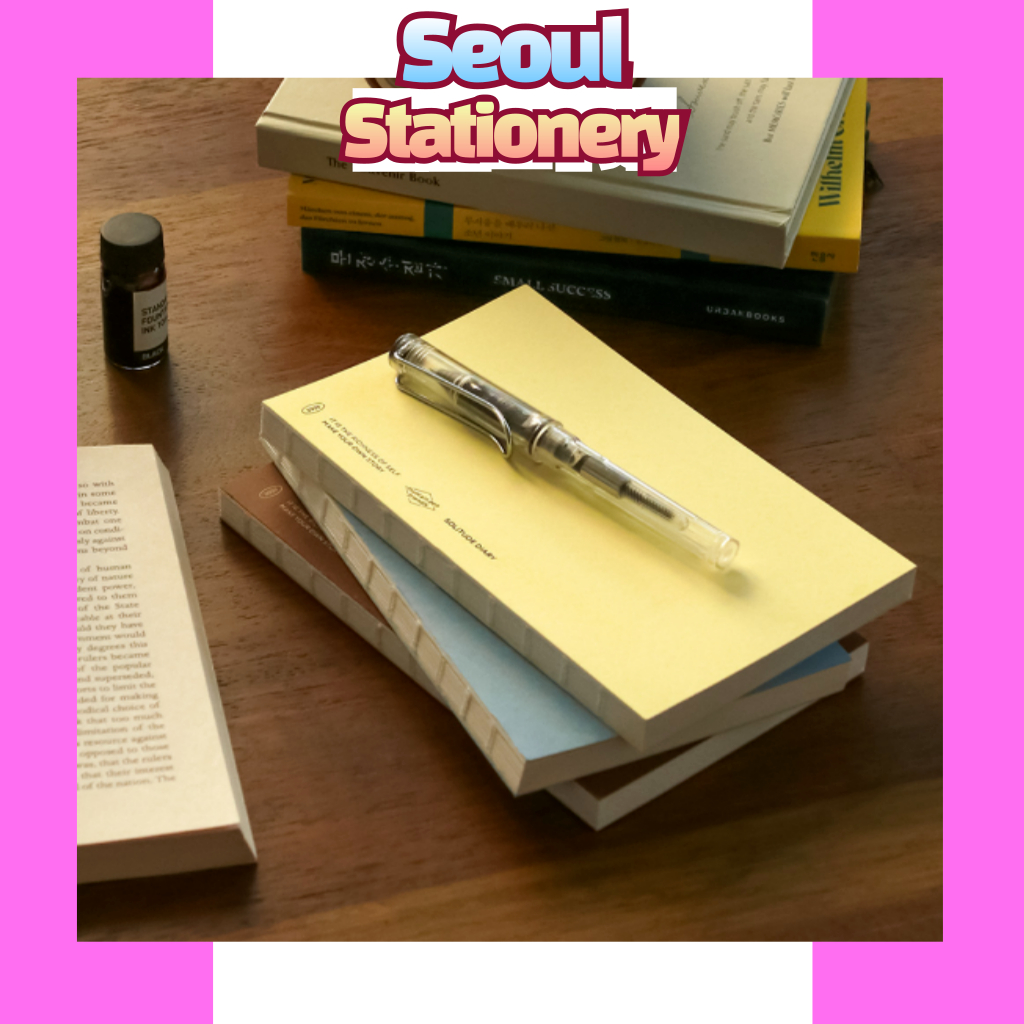 (Diary 2025)[Korea Shipping]2025 SOLITUDE DIARY Portable Memo Notepad ...