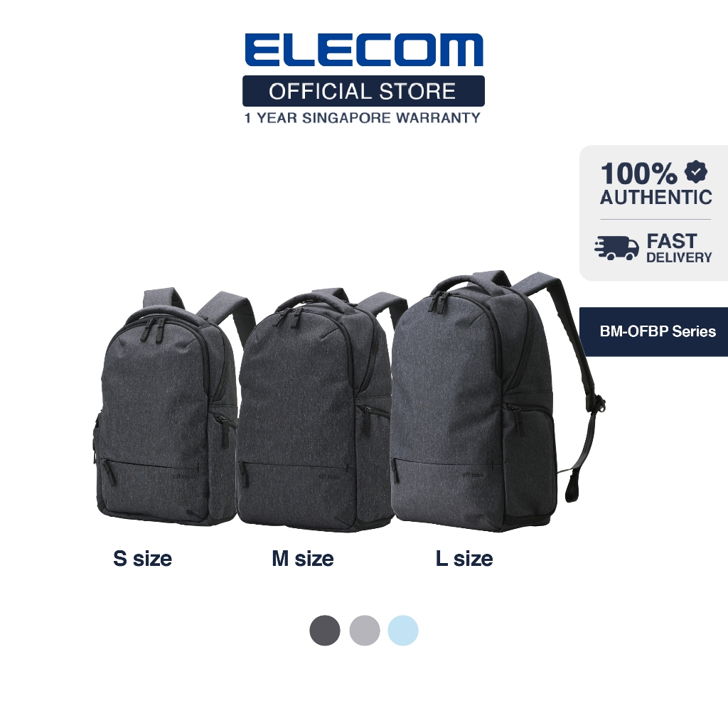ELECOM Off Toco Backpack BM-OFBP/Laptop Backpack/Business Bag/S/M/L ...