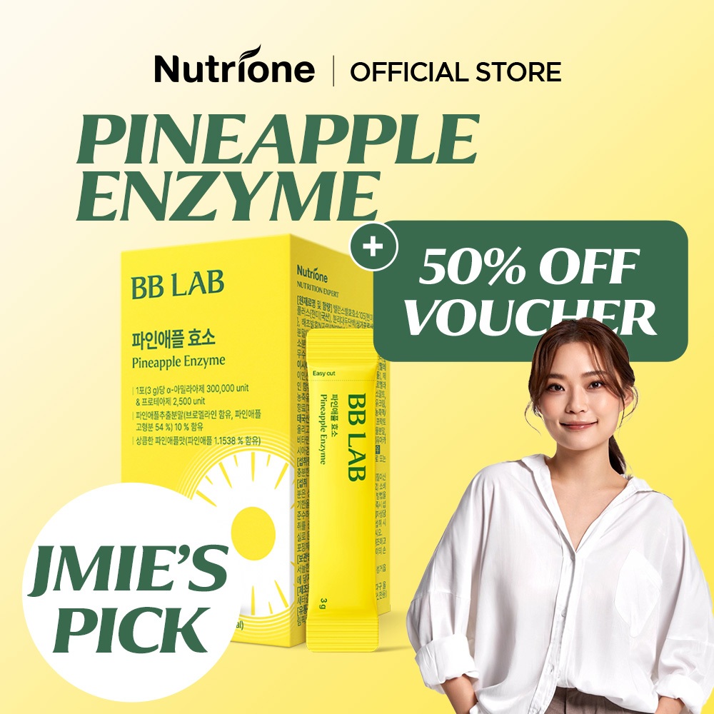 [JMIE's PICK 6] BBLAB Pineapple Enzyme (3g x 30 sticks / BOX) | Shopee ...