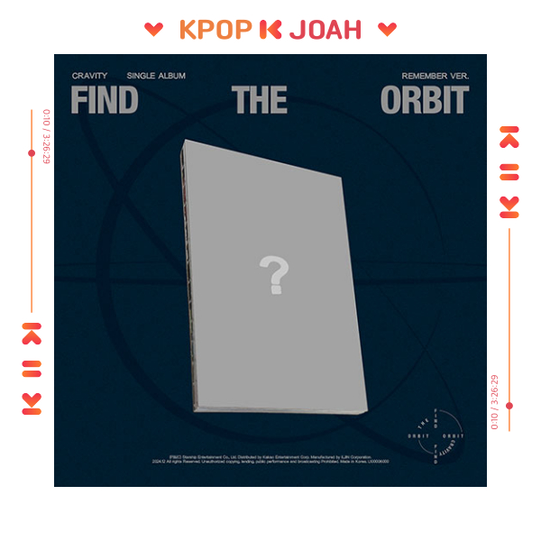 (Special REMEMBER ver.) CRAVITY [FIND THE ORBIT] 1st Single Album (6th Dec.2024) | Shopee Malaysia