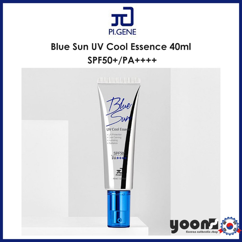 (Ready To Ship) [PI.GENE] Blue Sun UV Cool Essence 40ml SPF50+/PA ...