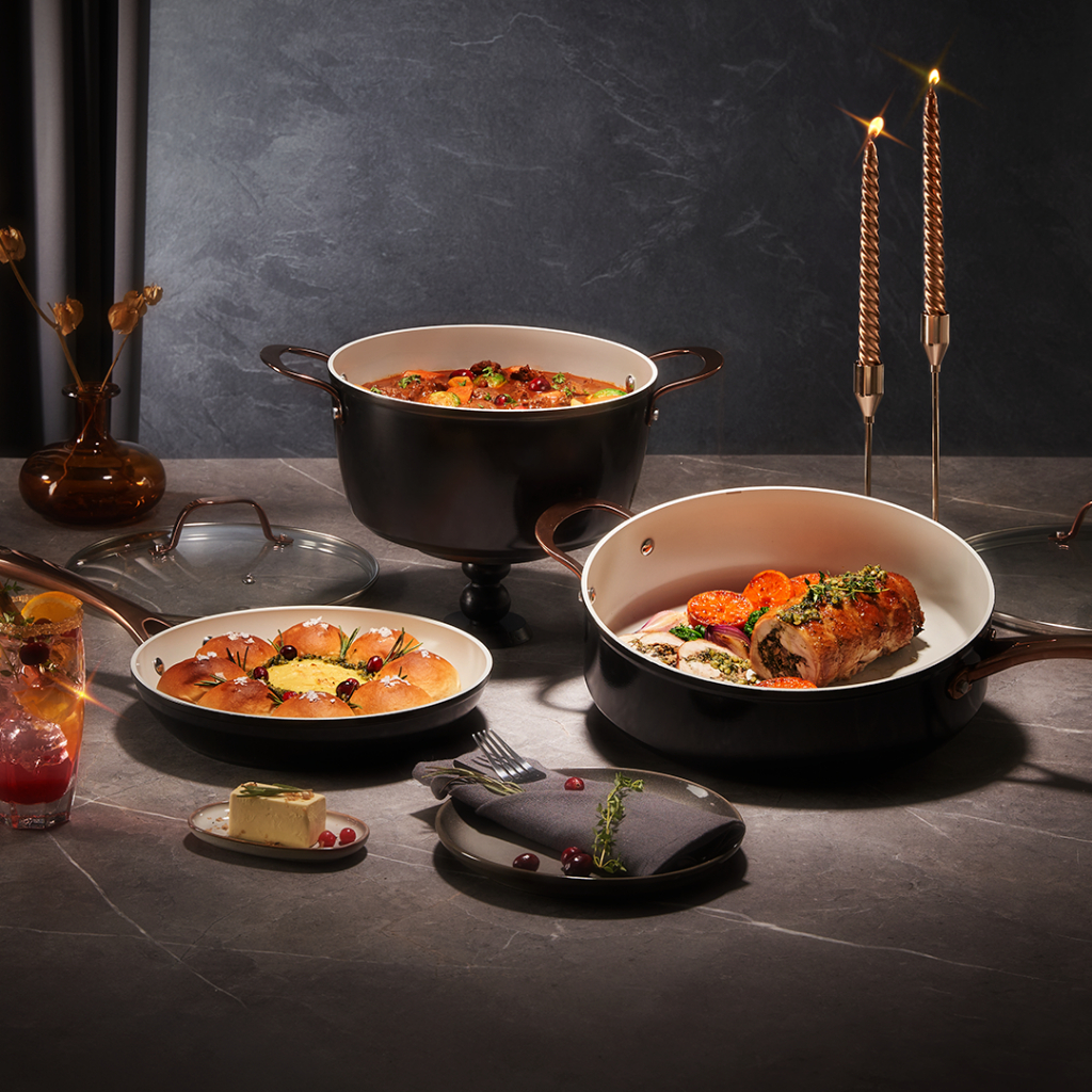 [Midnight Magic] 5-piece Cosmo Set - Cosmic Cookware Non-toxic, Swiss ...