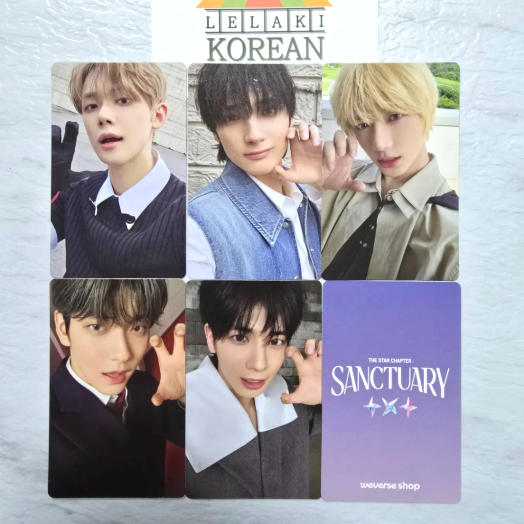 TOMORROW X TOGETHER (TXT) - [ The Star Chapter: SANCTUARY ] weverse POB Photocard | Shopee Malaysia