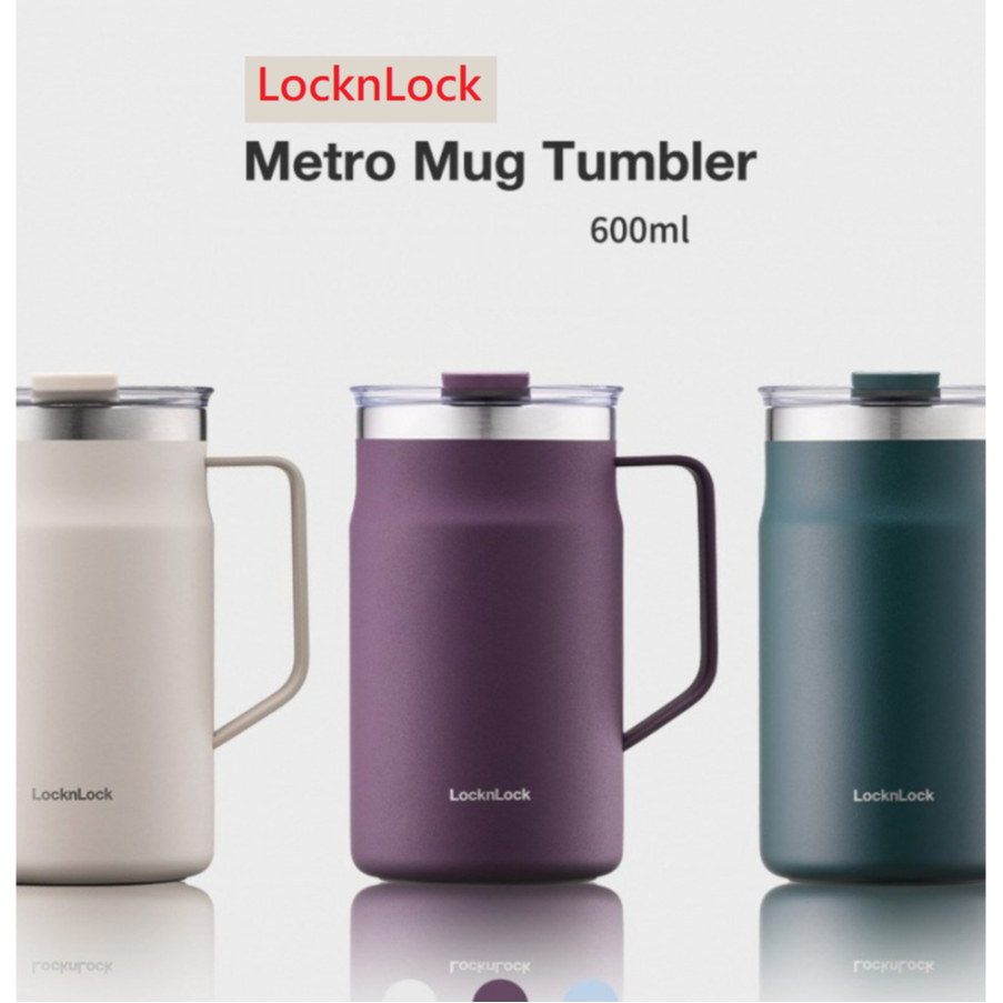 LocknLock Metro Mug Tumbler 600ml - 4 Colors | Shopee Malaysia