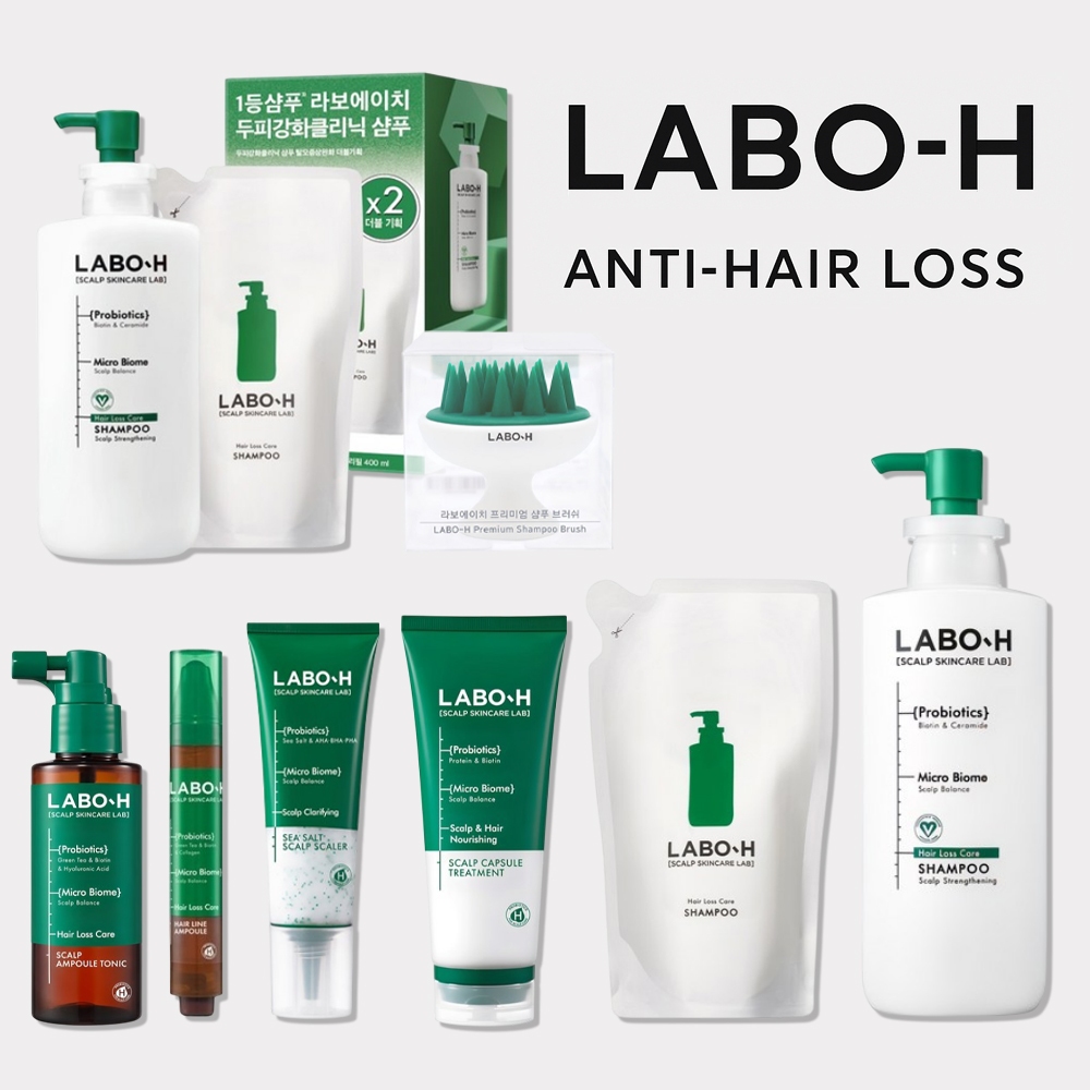 LABO-H Vegan Anti-Hair Loss Scalp Care Line Shampoo | Shopee Malaysia