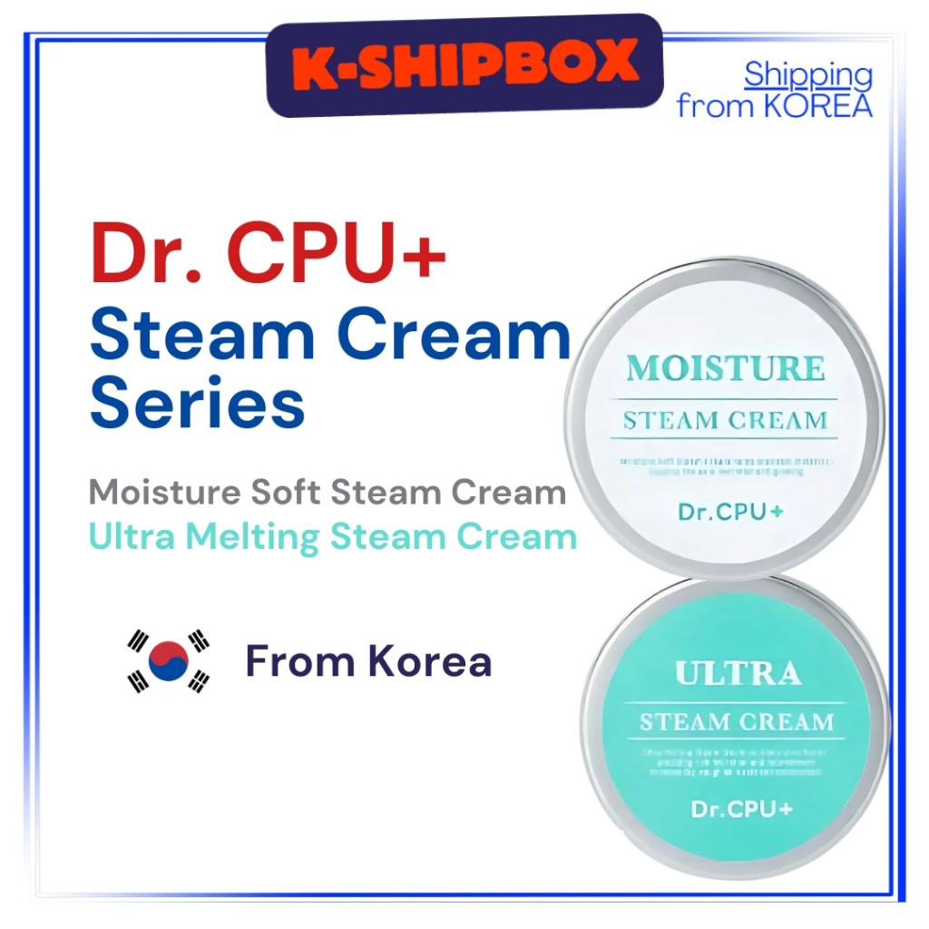 [Dr. CPU+] Steam Cream Series 60g | Moisture Soft & Ultra Melting Steam ...