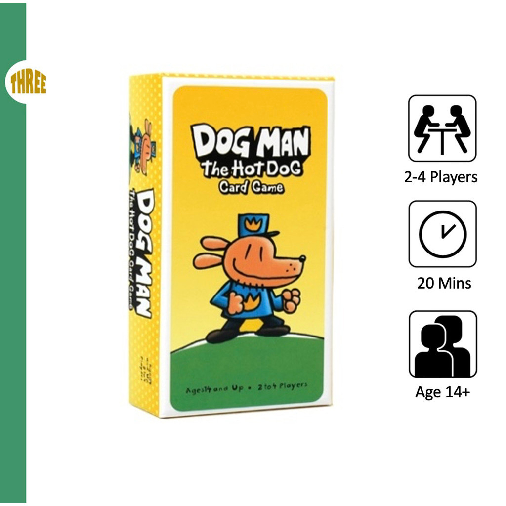 Dog Man The Hot Dog Card Game The Fast and Frenzied Collection Game for ...