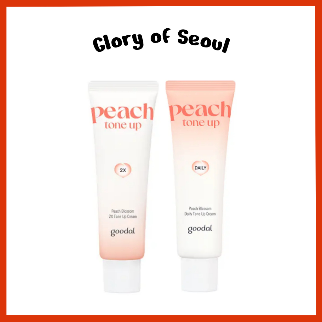 GOODAL Peach Blossom Tone Up Cream 50ml 2 types | Shopee Malaysia