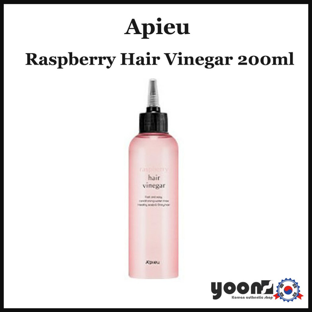 [Apieu] Raspberry Hair Vinegar Water Treatment 200ml_From Korea ...