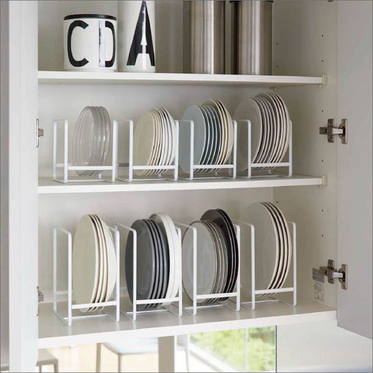Japan Yamazaki Tower Kitchen Dish Rack Anti-Slip Storing Plates ...