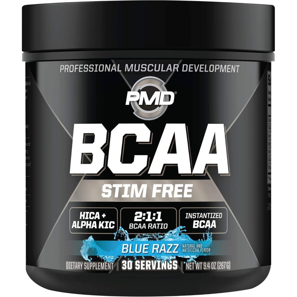 PMD Sports BCAA Stim-Free Amino Acids - Better Workout Performance ...