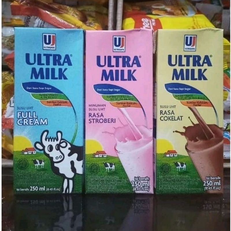 Ultra milk susu UHT smua Varian Rasa Harga untuk 1Pcs | Shopee Malaysia