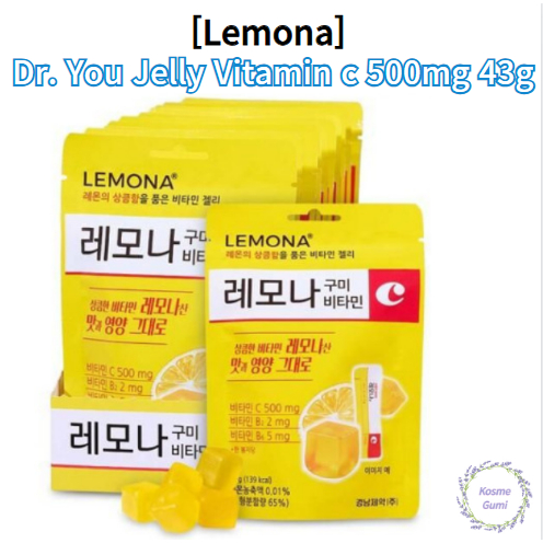 [ Lemona ] Dr. You Jelly Vitamin c 500mg 43g x 2ea / 43g x 4ea / 43g x ...