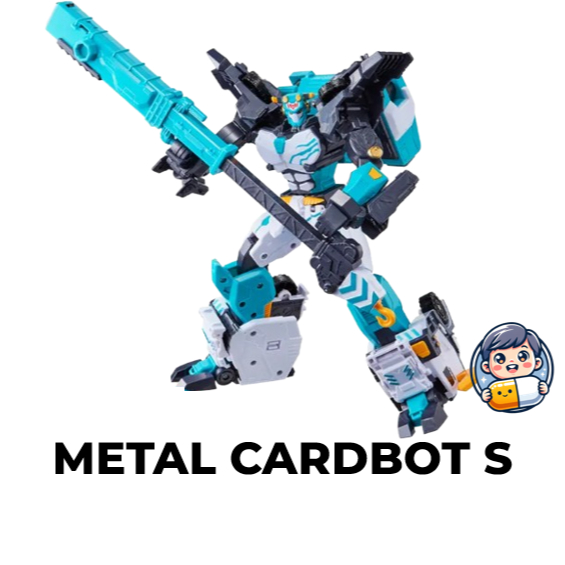 [METAL CARDBOT S] Muscle Hide Transformation Robot Korean Cartoon ...