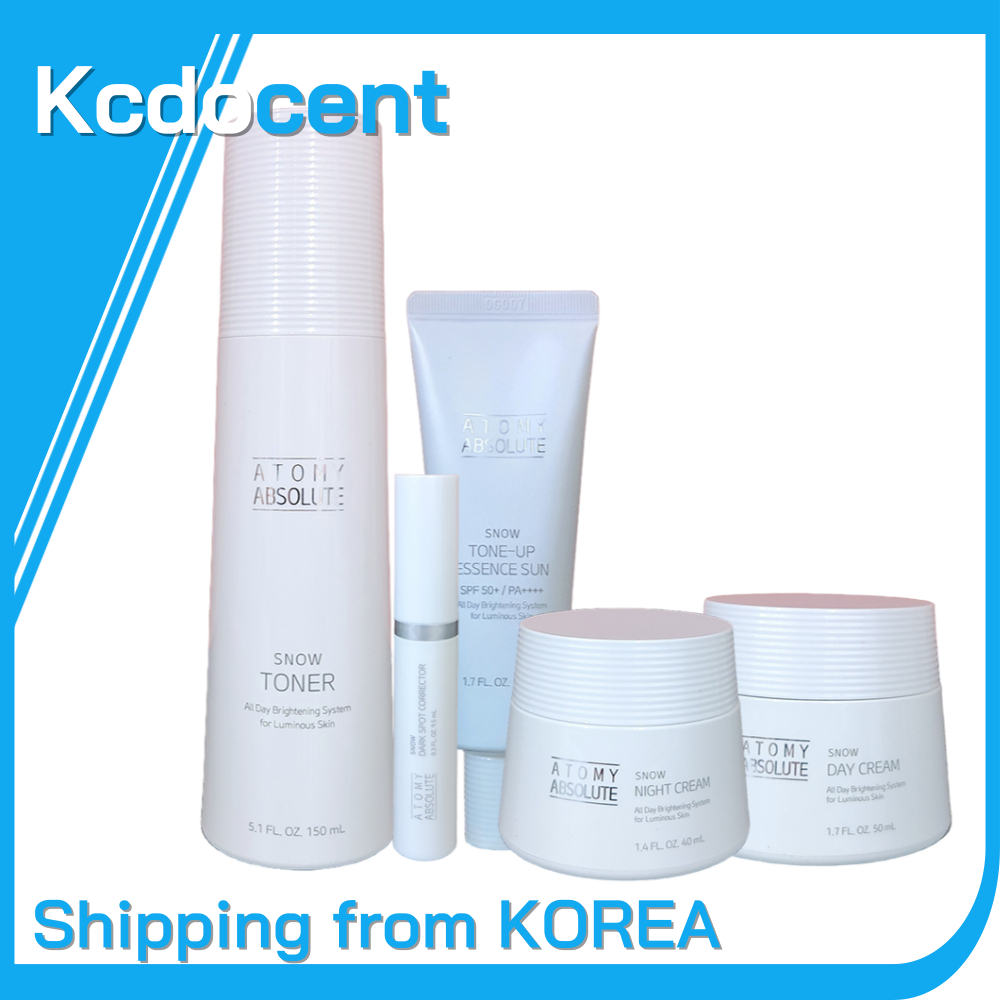 ATOMY ABSOLUTE SNOW Line(Tone-up Essence Sun, Dark Spot Corrector ...