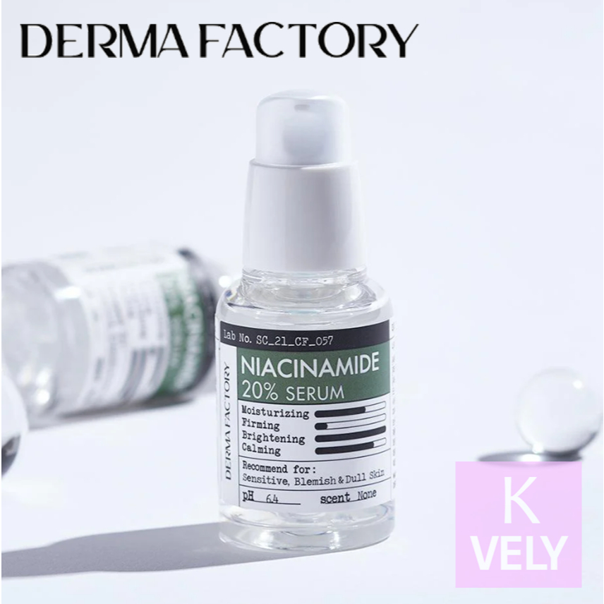 DermaFactory Niacinamide 20% Serum ( 30ml / 80ml ) | Shopee Malaysia