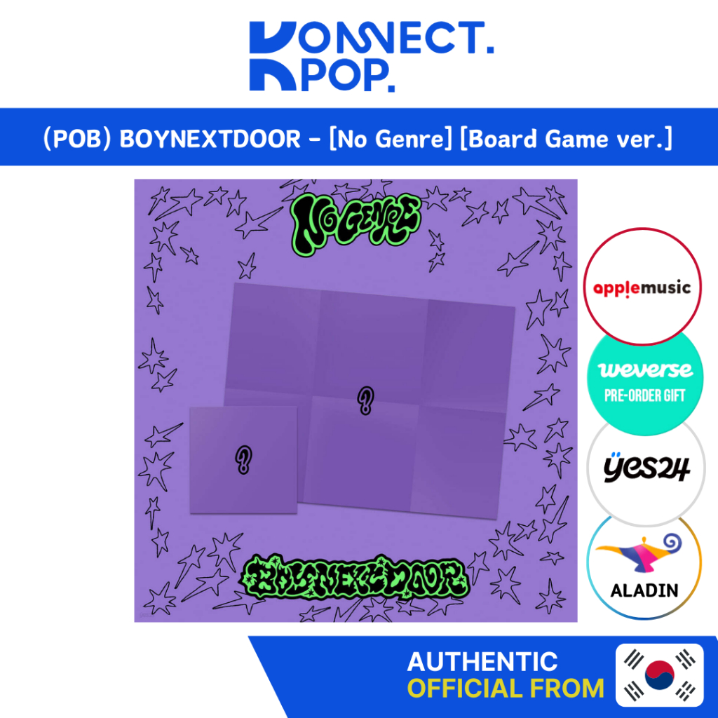 (POB) BOYNEXTDOOR - 4th EP [ No Genre ] Board Game ver | Shopee Malaysia