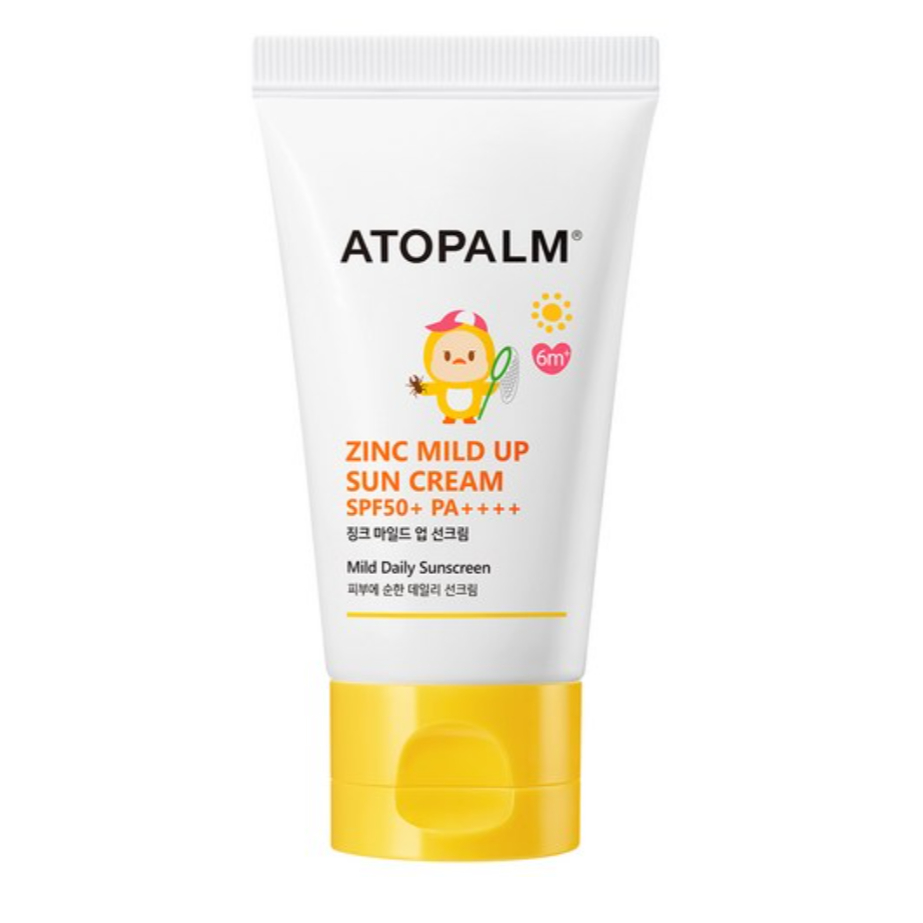 [ATOPALM] Zinc Mild Up Sun Cream SPF50+ PA++++ (65g) Gentle Mineral ...